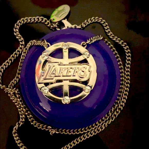 Aminco | Jewelry | Lakers Pendant Silver Necklace Los Angeles Lakers ...